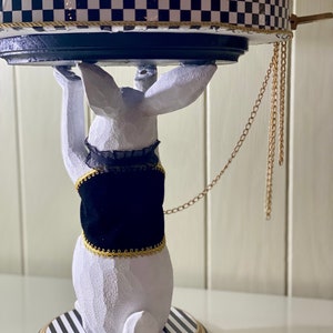 Pre-order - Bunny Cake Stand, Table Stand, Bunny Centerpiece, Easter ...