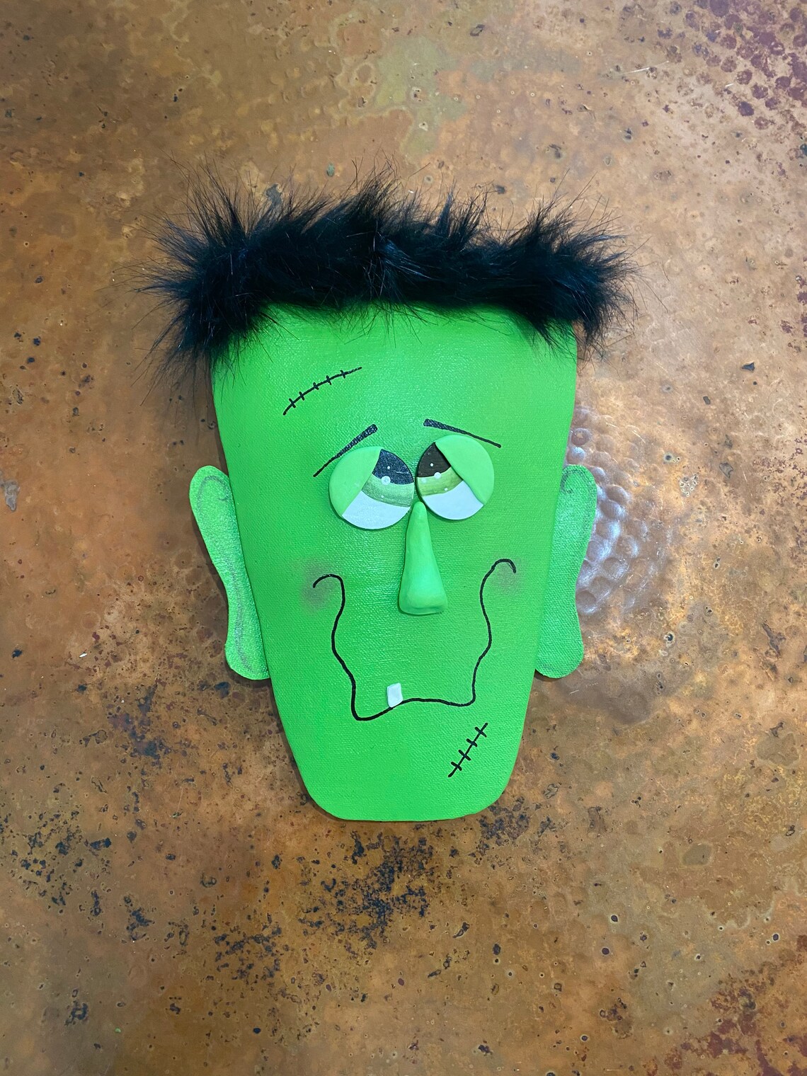 Frankenstein wreath attachment Halloween wreath attachment | Etsy