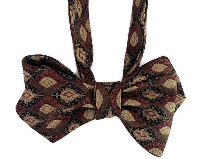 Silk Bowtie for Men - Octoberfest - One-of-a-kind - Handmade ...