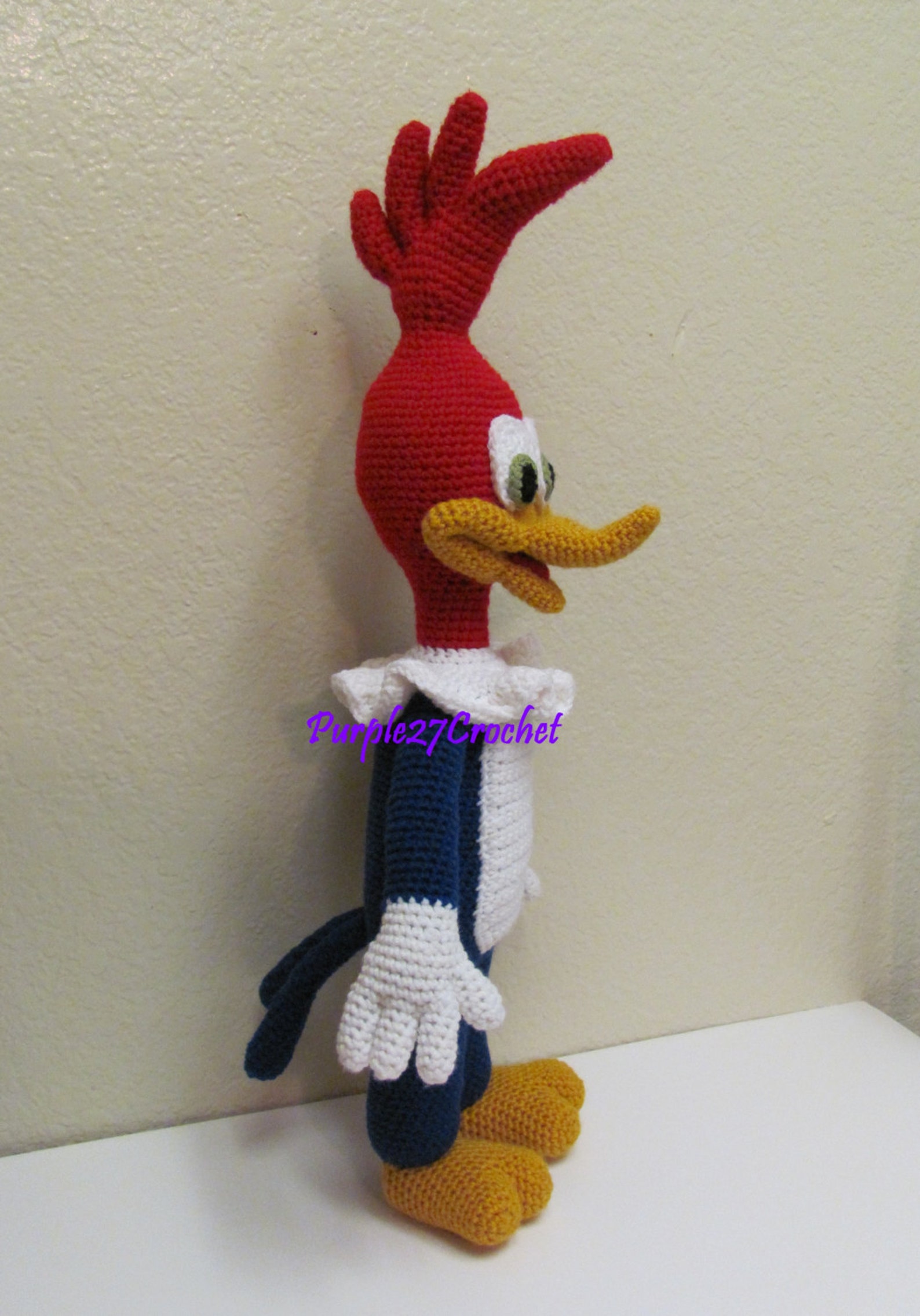 Crochet Woodpecker Pattern (PDF) - Instant Download (english) - Etsy
