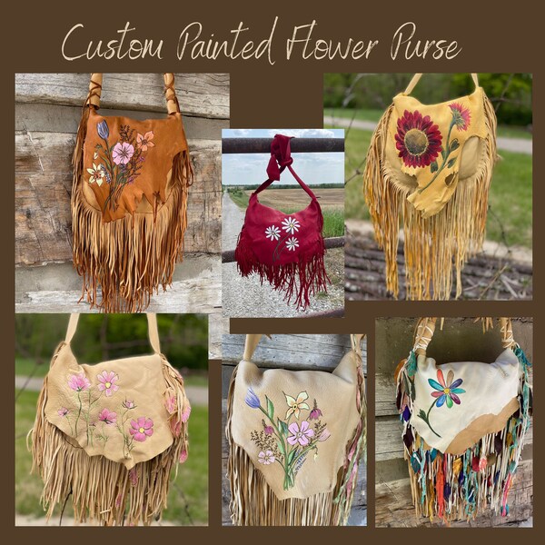 Hand Painted Purse - Etsy