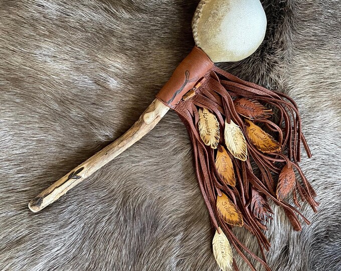 Grounding Rattle, Earthing Rattle, Shamanic Rattle, Ceremony Tool ...