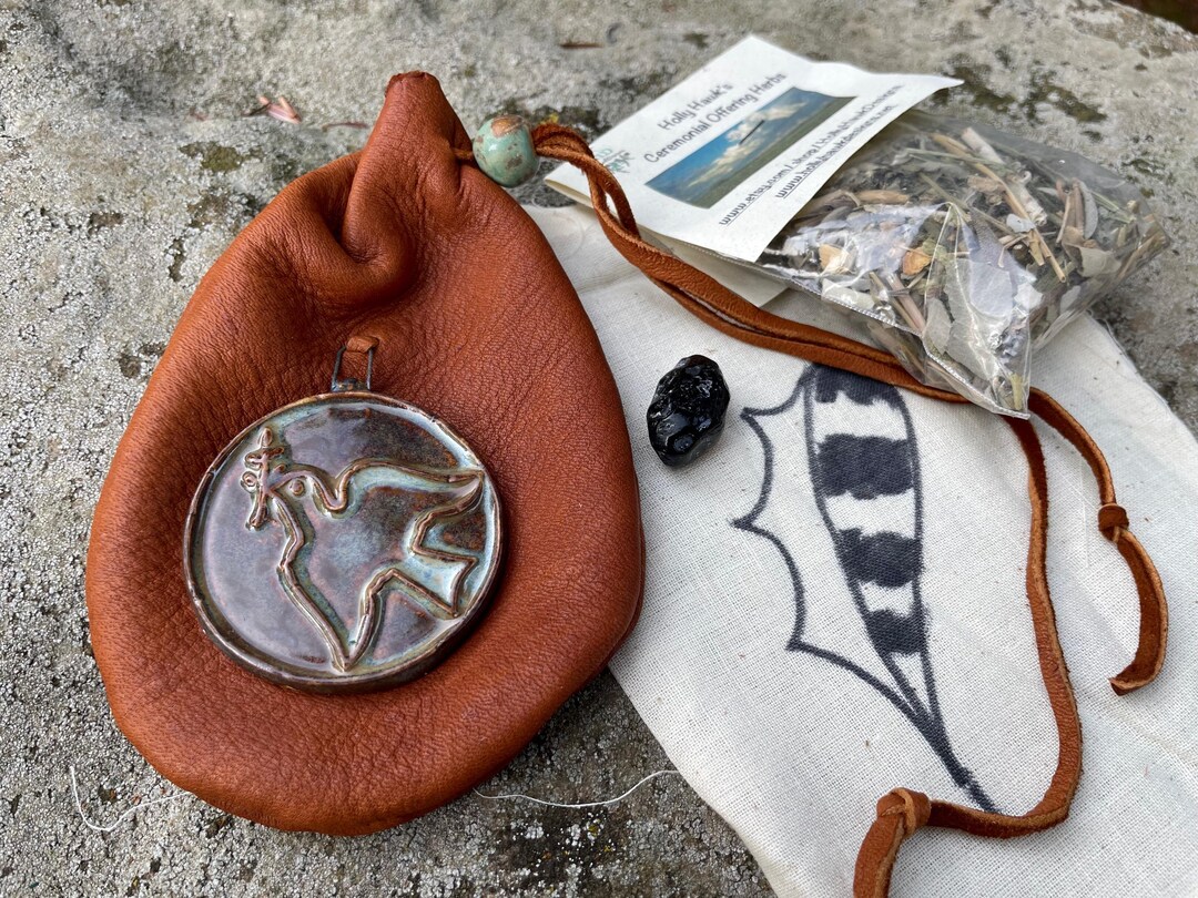 Peace Pouch, Prayer Pouch, Offering Herbs, Prayer Herbs, Offering Pouch ...