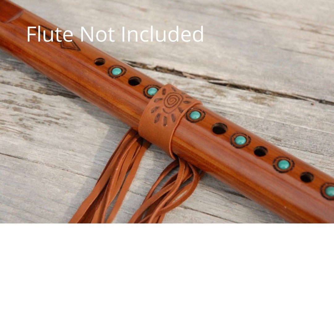 Flute Ties, Native American Flute Accessory, Spiral Flute Wraps ...