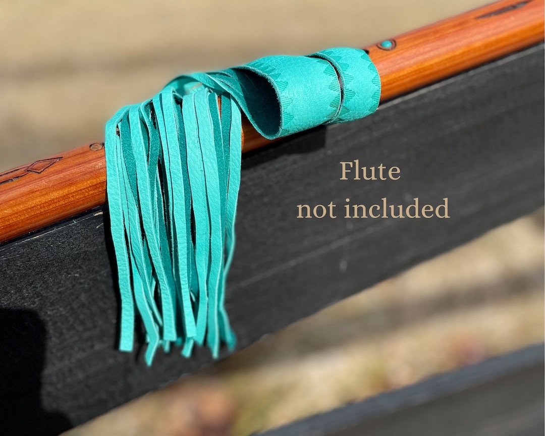 Flute Ties, Native American Flute, Native Flute Accessory, Turquoise ...