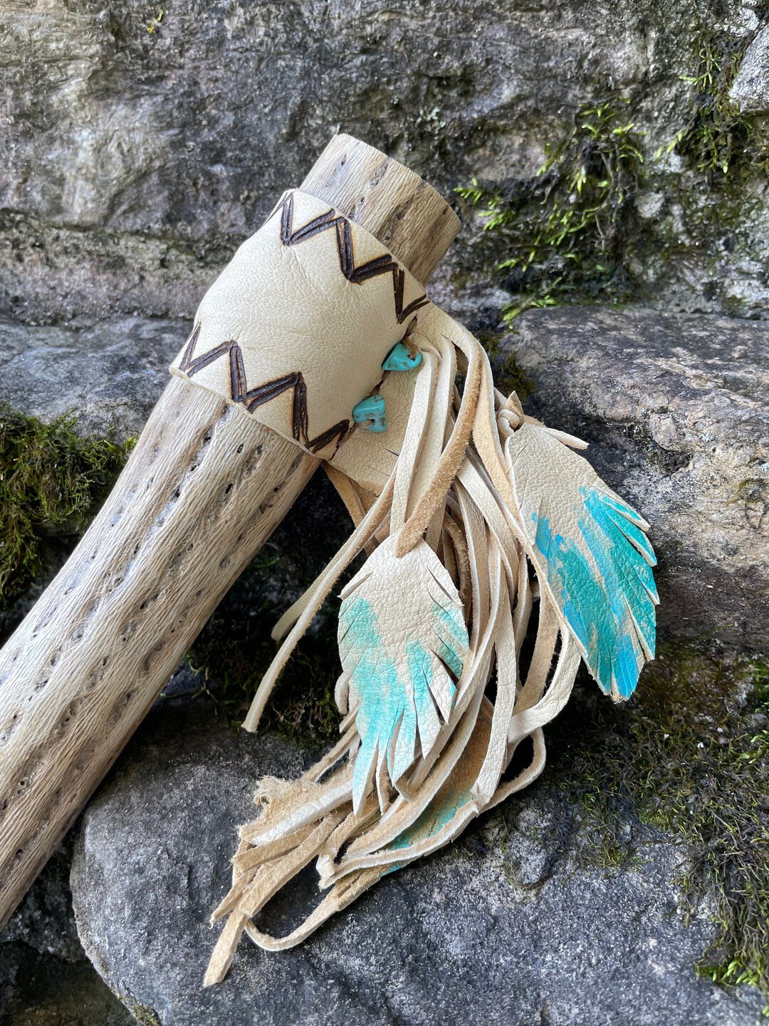 Tribal Rain Stick Zig Zag Rainstick Beige Rain Stick Fringe - Etsy