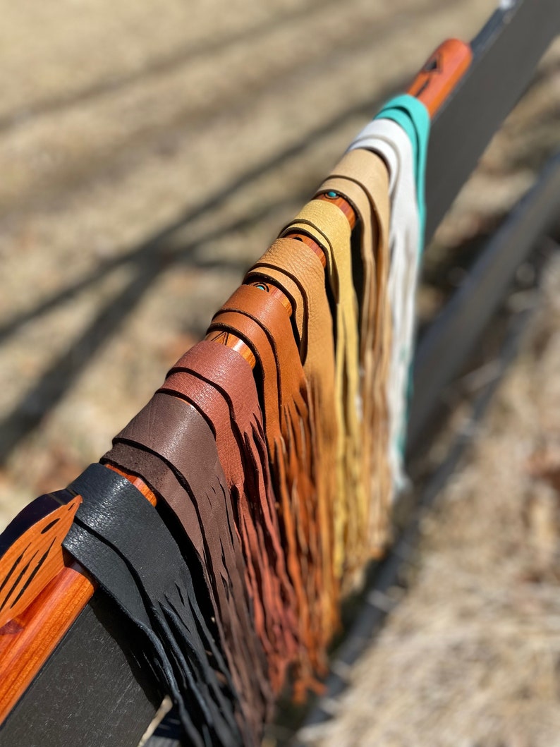 Flute Ties, Custom Plain Flute Ties, Native American Flute Accessory ...