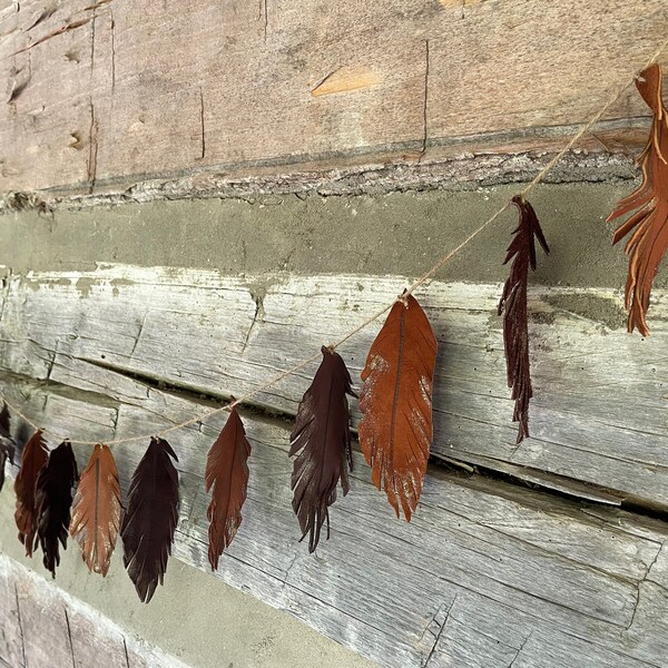 Feather Garland - Etsy