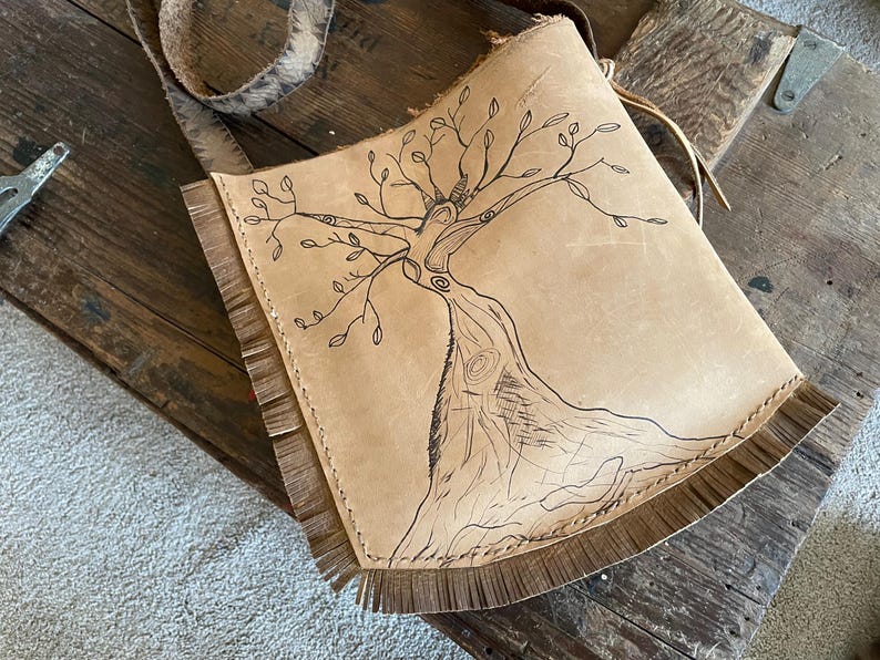Tree Purse, Wild Woman Purse, Free Spirit Purse, Earth Goddess Bag ...