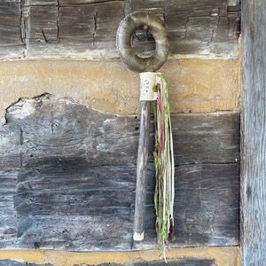 Shamanic Rattle, Ceremony Tool, Circle Rattle, Ritual Rattle, Circle of ...