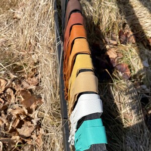 Flute Ties, Custom Plain Flute Ties, Native American Flute Accessory ...
