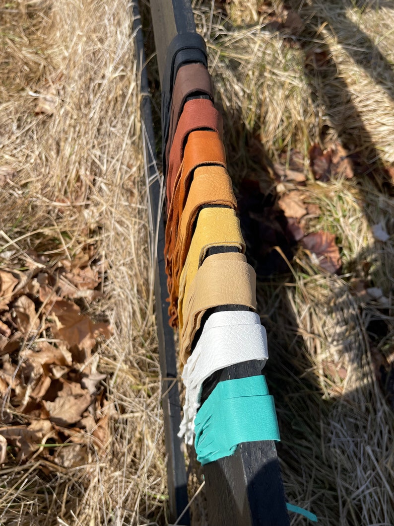 Flute Ties, Custom Plain Flute Ties, Native American Flute Accessory ...