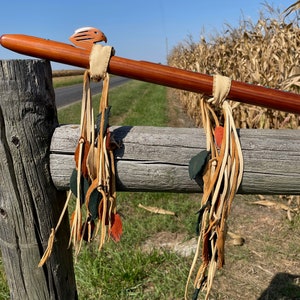 Flute Ties, Flute Wraps, Baby Leather Feathers, Native American Flute ...