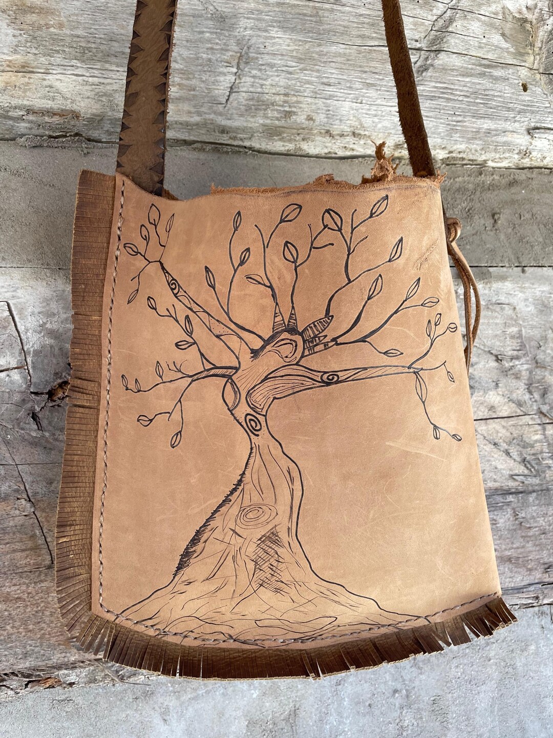 Tree Purse, Wild Woman Purse, Free Spirit Purse, Earth Goddess Bag ...