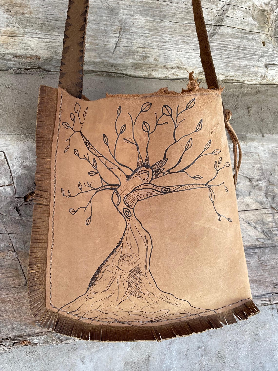 Tree Purse, Wild Woman Purse, Free Spirit Purse, Earth Goddess Bag ...