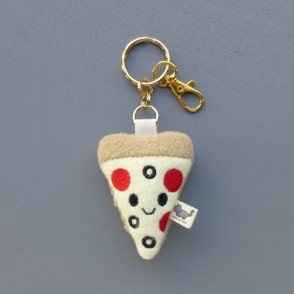 Pizza Keychain - Etsy