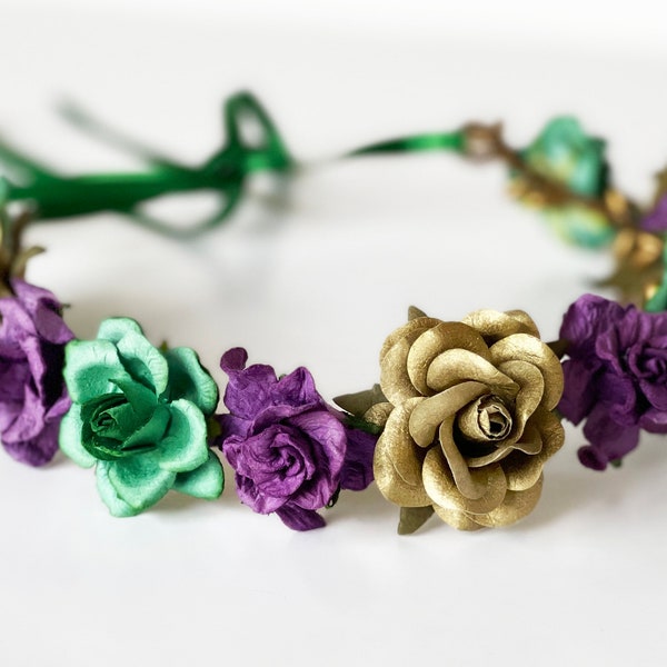 Mardi Gras Headband - Etsy