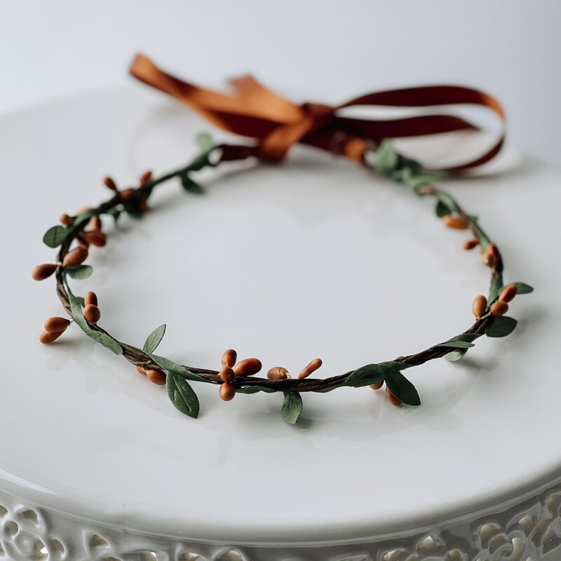 Fall Floral Crown - Etsy