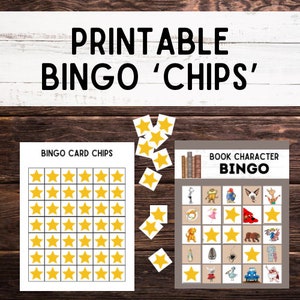 Book Character BINGO - 40 Characters - Children’s Storybook Classroom ...