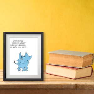 12 Dr. Seuss Posters - Children’s Storybook Classroom - Library Decor ...