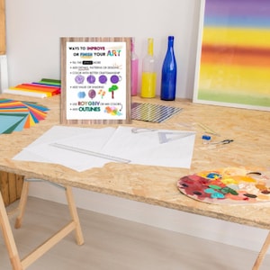 Art Room Posters - Art Teacher - Classroom Decoration - Artist ...