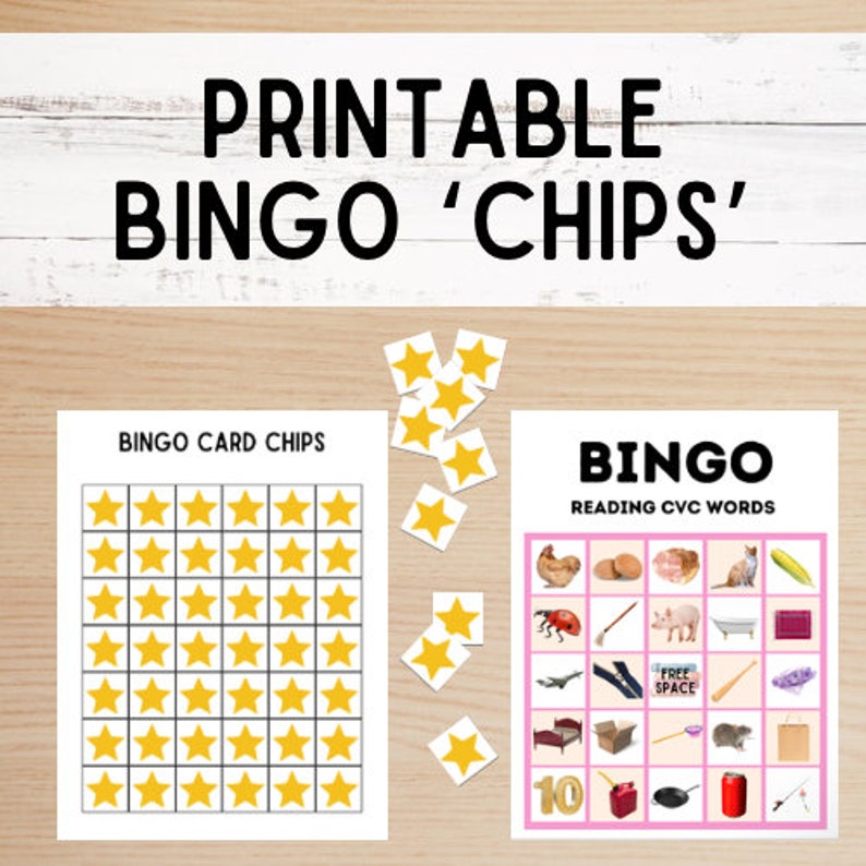 CVC 3 Letter Word Reading BINGO - 40 Words - Reading Games - Language ...