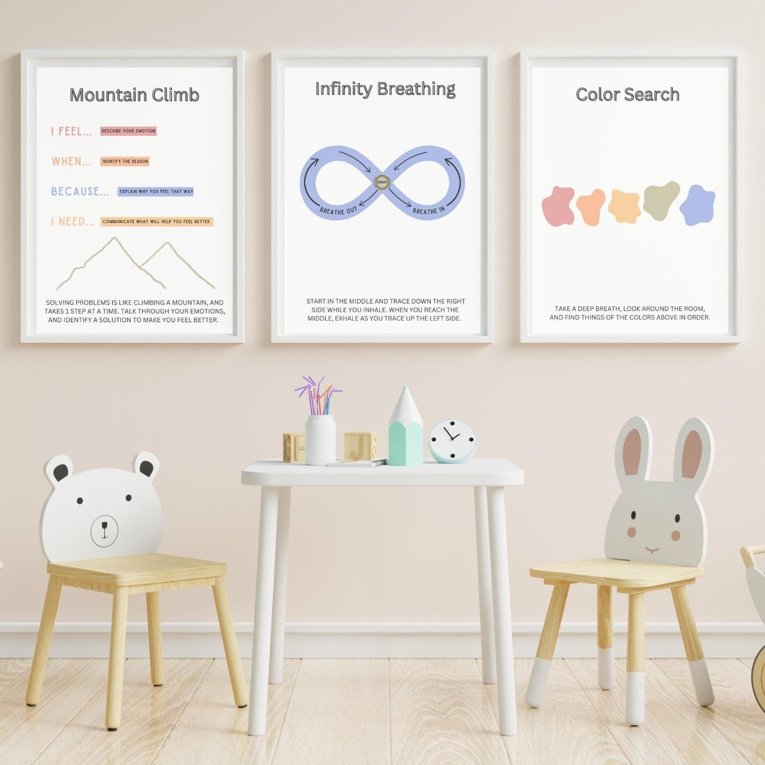 Calm Down Posters - 15 Mindfulness Signs - Calm Down Corner - Classroom ...