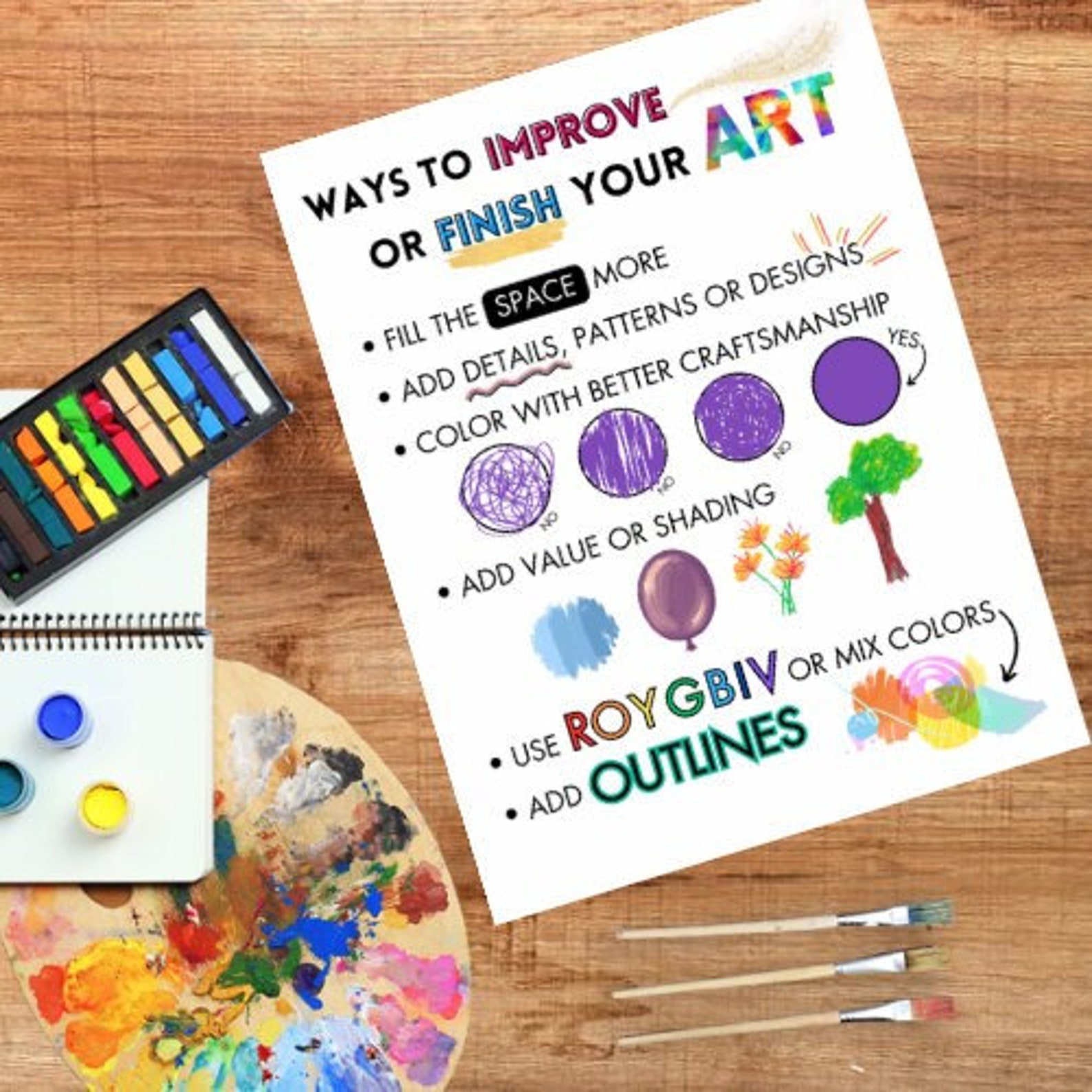 Art Room Posters - Art Teacher - Classroom Decoration - Artist ...