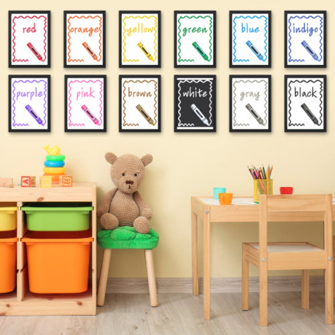 Color Posters for Classroom- Colors - Digital Download - Classroom ...