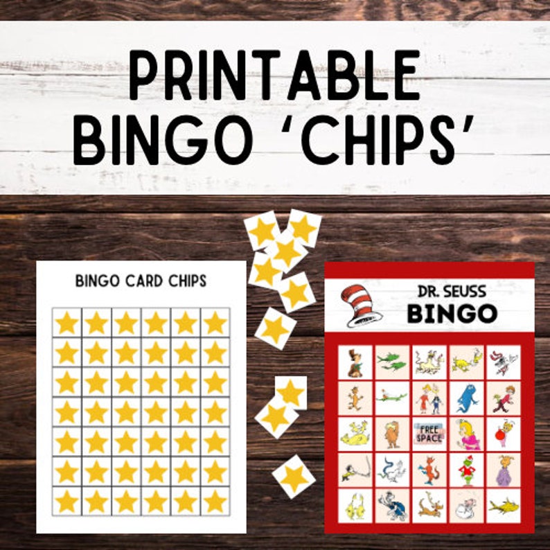 Dr. Seuss BINGO - 40 Dr. Seuss Characters - Read Across America ...