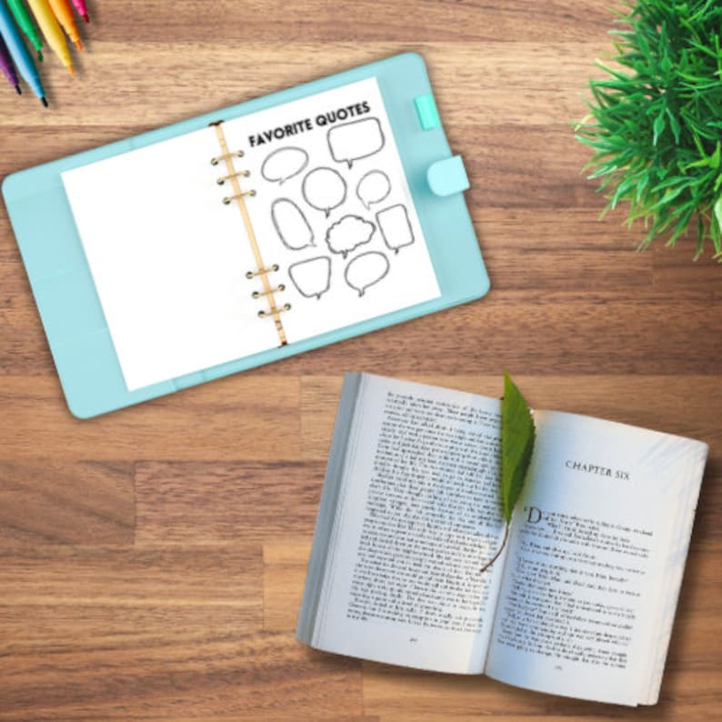 Reading Journal Book Tracker Reading Challenges Bullet Journal ...