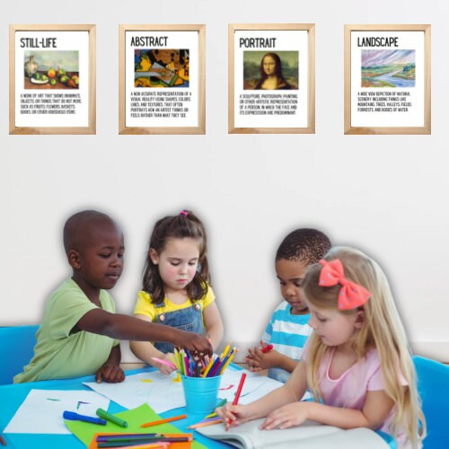 Art Room Posters Art Teacher Classroom Decoration Artist - Etsy