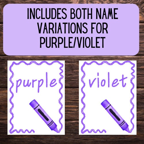 Color Posters for Classroom Colors Digital Download Classroom ...