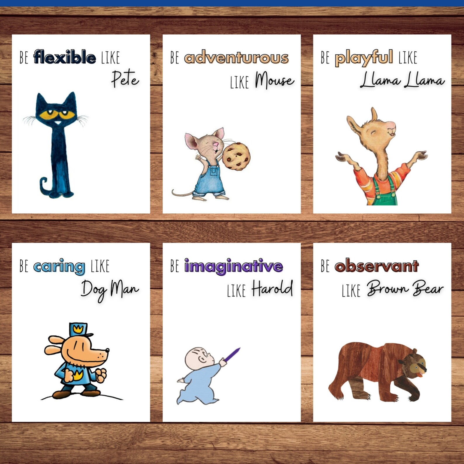 Digital Character Affirmations 40 Book Characters Childrens Storybook ...