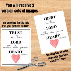 10 Children’s Bible Verse Posters - Watercolor Scripture - Sunday ...