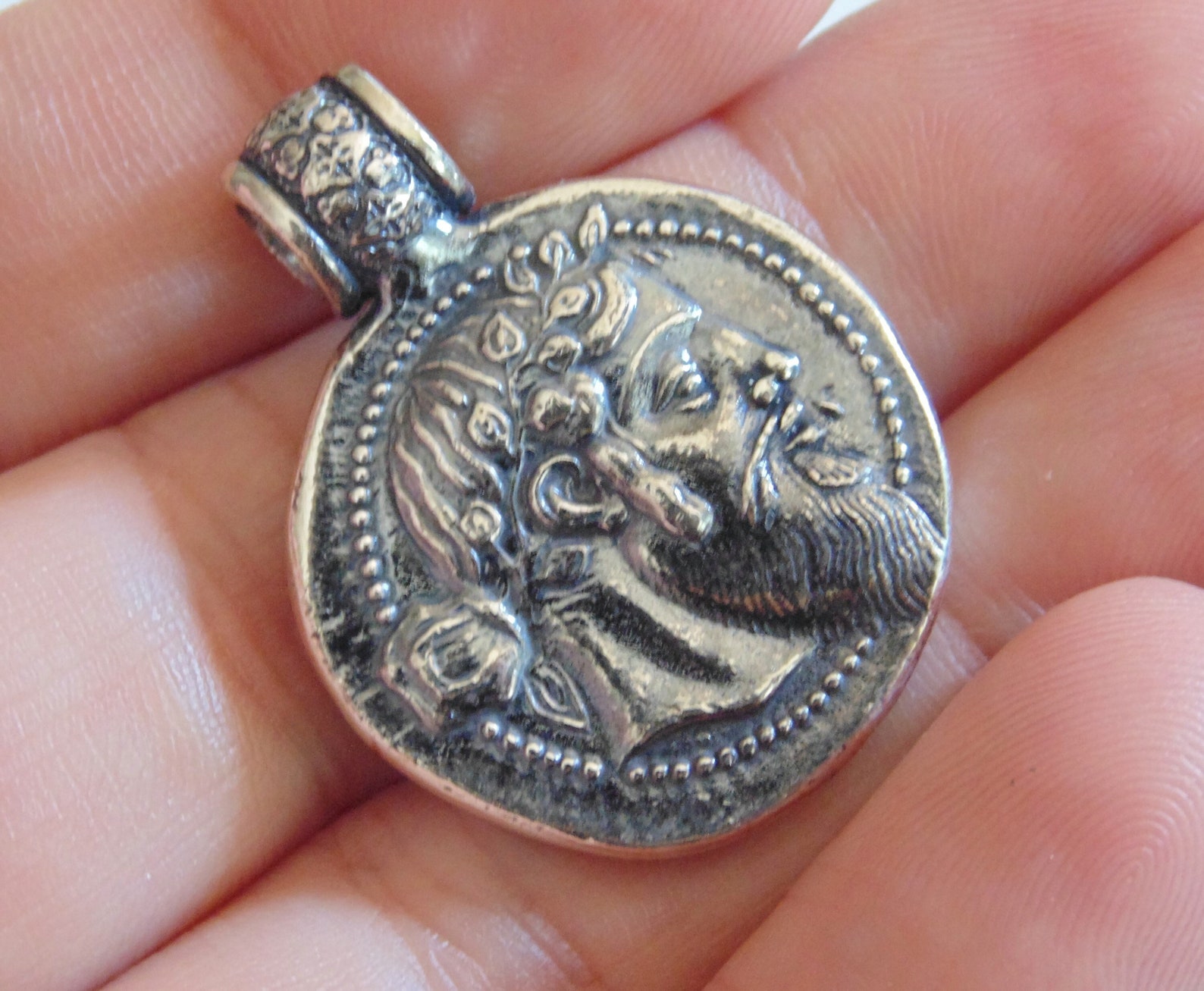 Ancient Roman Coin Sicily Naxos Dionysos Silenus Tetradrachm - Etsy