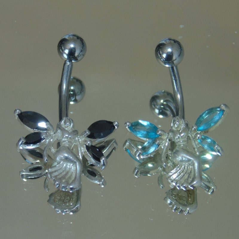 Naval Piercing - Etsy