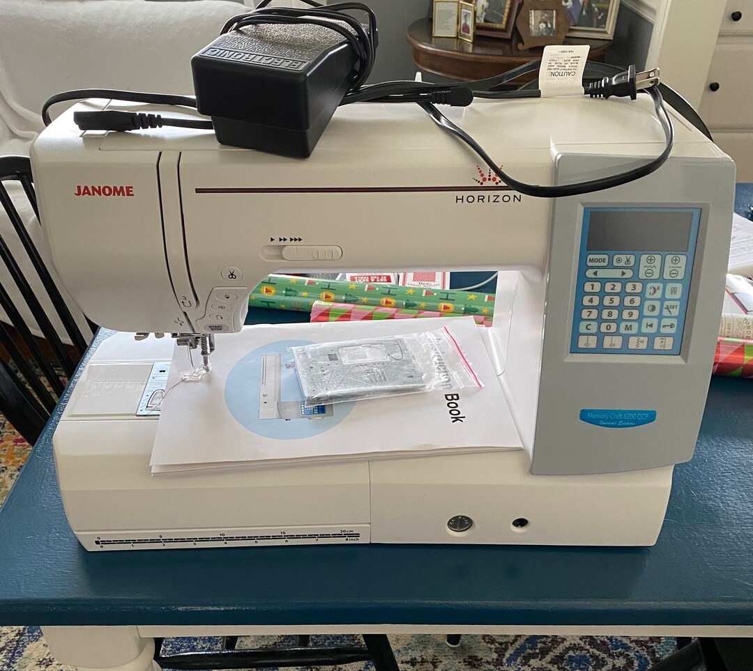 Janome Memory Craft 8200 QCP - Etsy