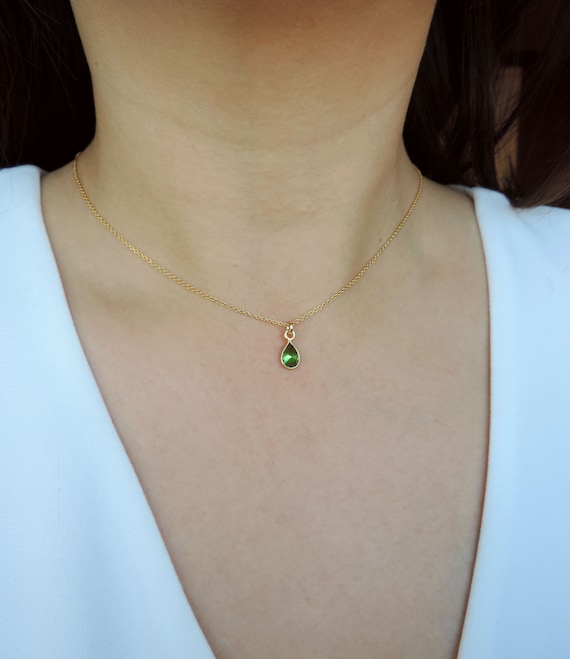 Teardrop Of Love Emerald Necklace 2024 www.alhudapk