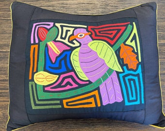 Panama Mola Pillow - Etsy