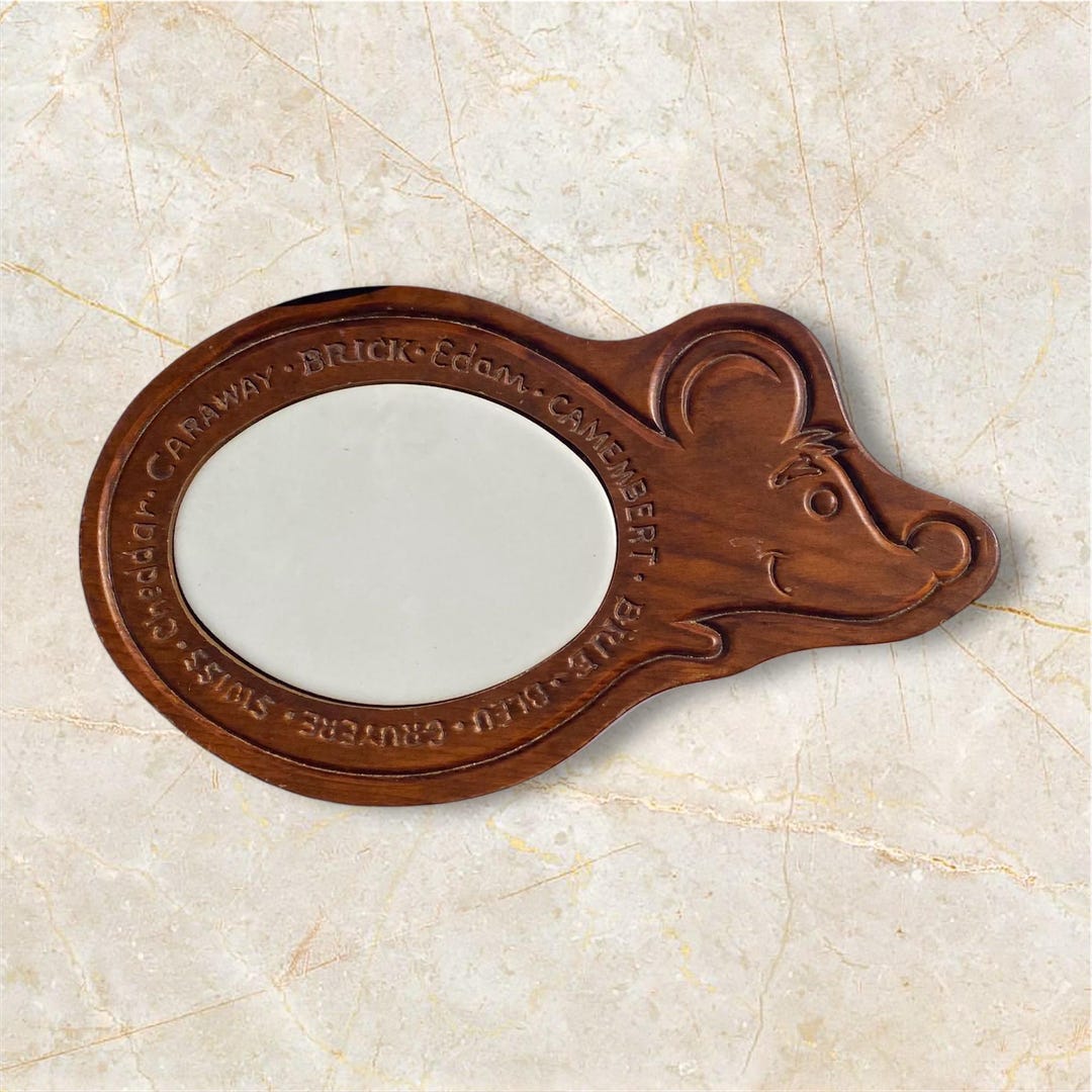 Vintage Mouse Cheese Board - Etsy