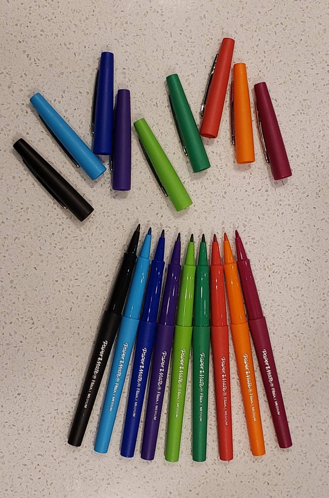 includes-4-flair-pens-flair-pen-holder-with-optional-blank-etsy