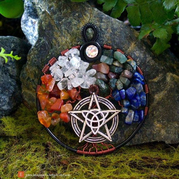 Elemental Pendant - Etsy