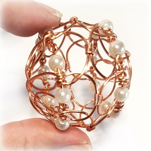 Wire Mandala Sphere Tutorial - Instant Download - Sensory 3D Fidget ...