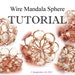 Wire Mandala Sphere Tutorial Instant Download Sensory 3D - Etsy