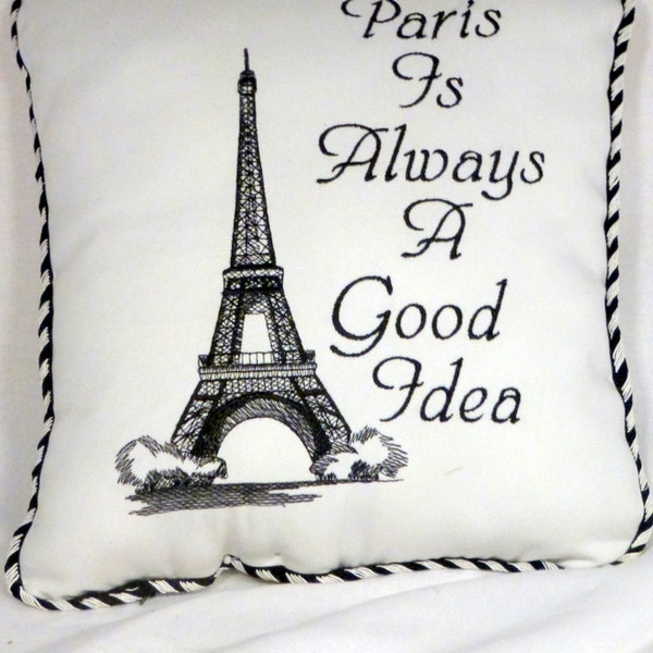 Paris Pillows - Etsy