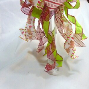 Gingerbread Man Tree Topper, Ribbon Tree Topper - Etsy