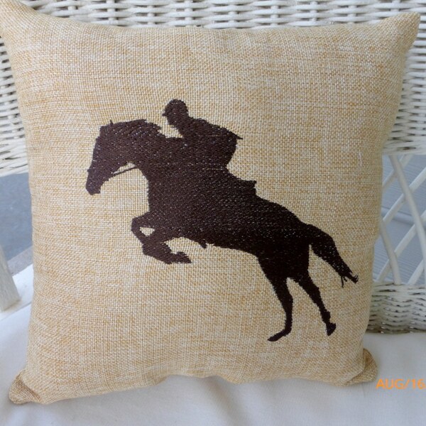 Equestrian Pillow - Etsy