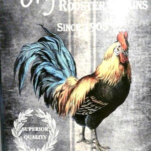 Chalkboard Rooster Sign. Farmhouse Decor, Kitchen Decor - Etsy