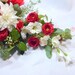 Wedding Head Table Centerpiece in Red and White - Etsy